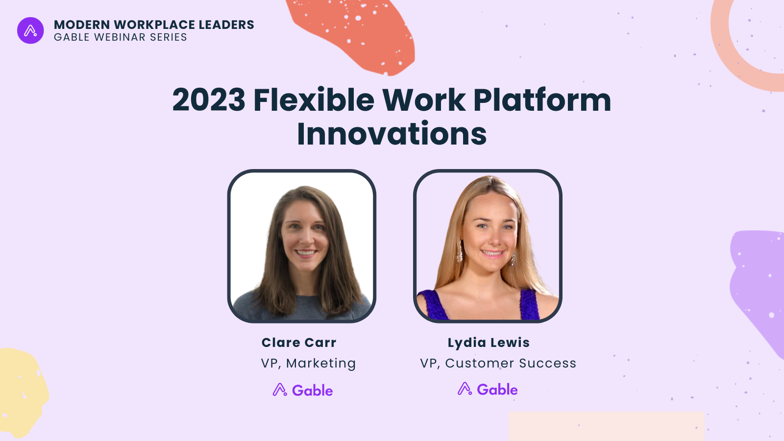 Webinar: 2023 Flexible Work Platform Innovations
